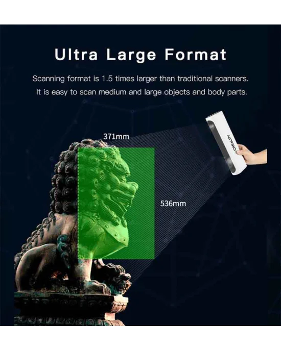 Доступний 3D сканер Creality CR-Scan 01 сканування в кольорі